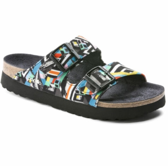 Birkenstock | Shoes | Birkenstock Papillo Textile Arizona Platform ...